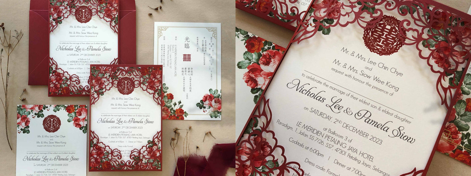 PAPEROSE: The Best Modern Wedding Invitations In Malaysia